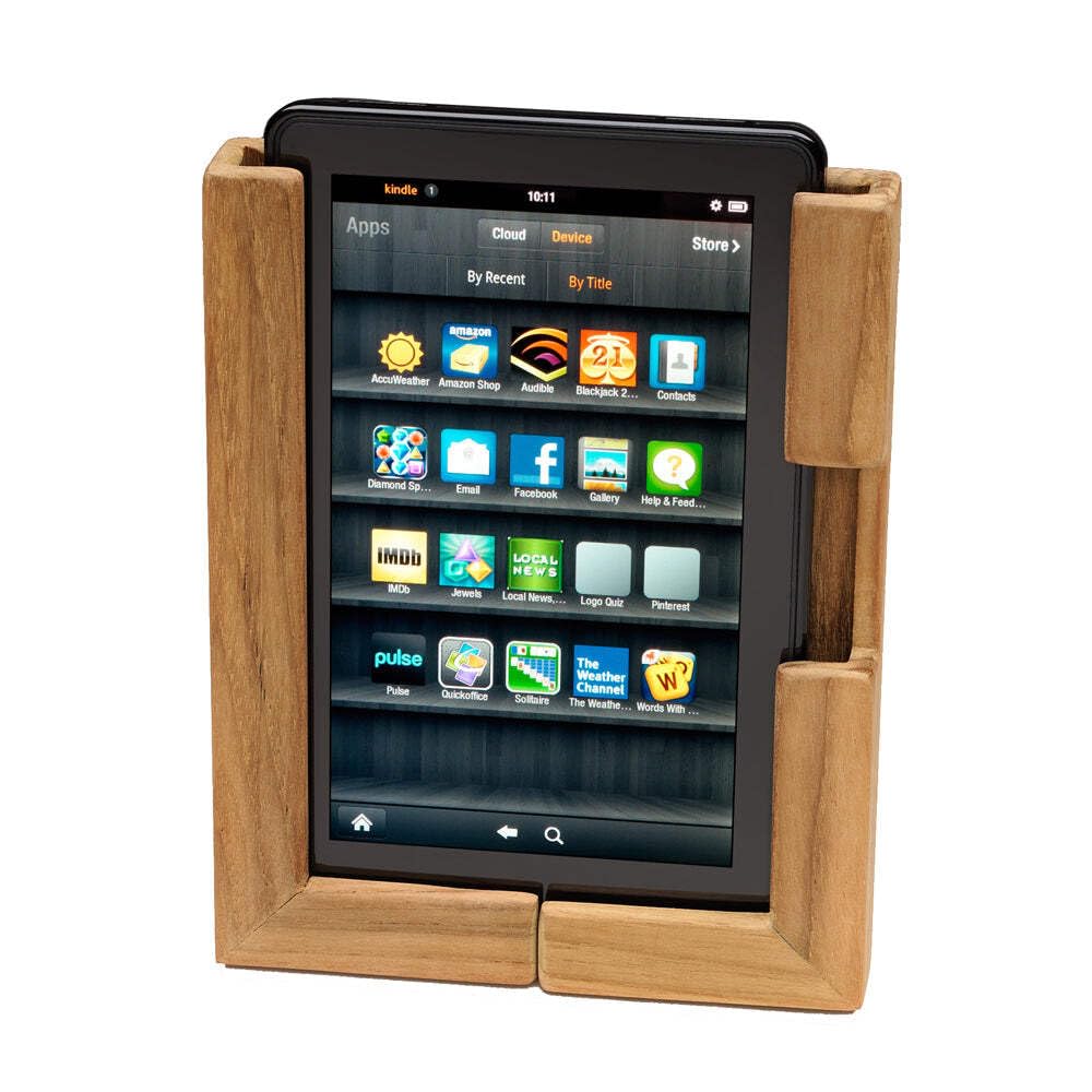 Amazon.com: Whitecap 65856 Teak Tablet Holder : Electronics