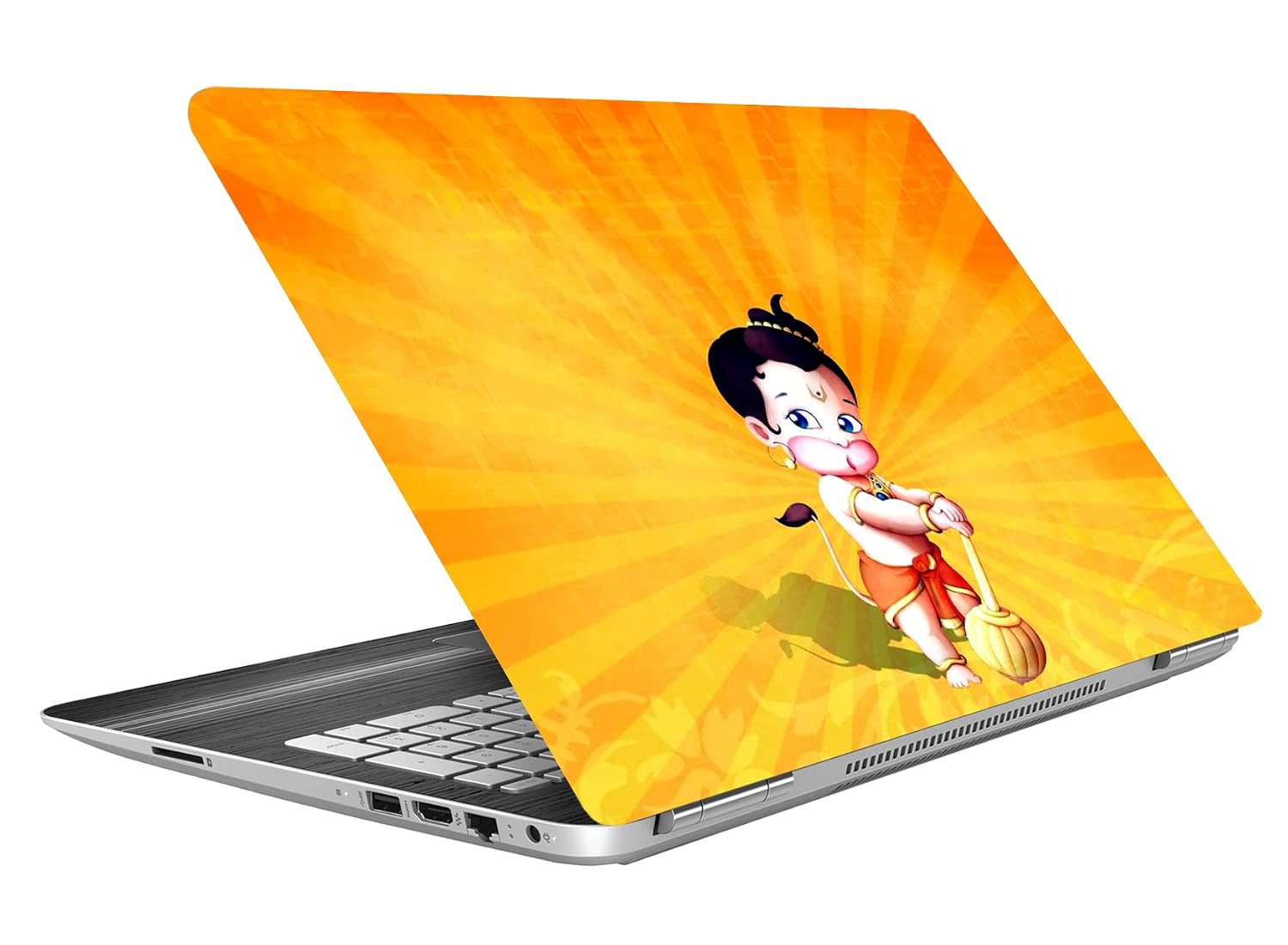 Oneworld. Hanuman 1 Vinyl Laptop Skin Sticker for 15.6 Inch (Upto 16 ...