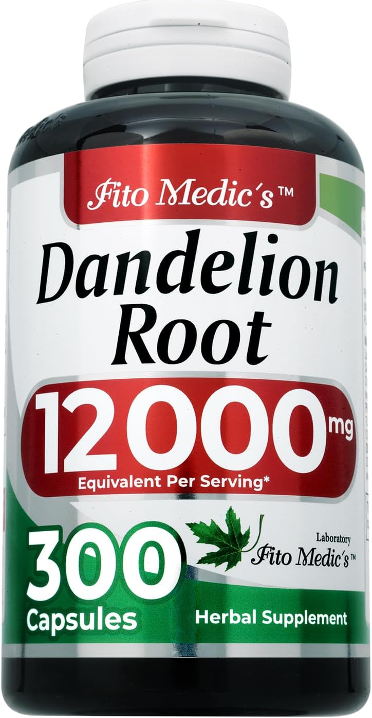 Amazon.com: Nature's way Dandelion Root - 100 Count : Health & Household