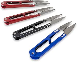 JKCrafts 4Pcs Thread Snips - Sewing Snippers - Mini Small Nippers ...