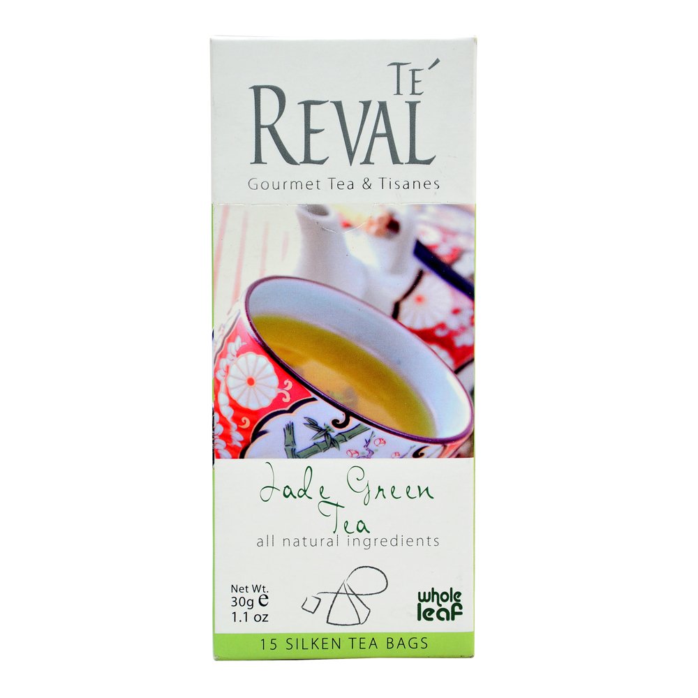 Te Reval Jade Green Tea, 2g (15 Tea Bags) : Amazon.in: Grocery ...