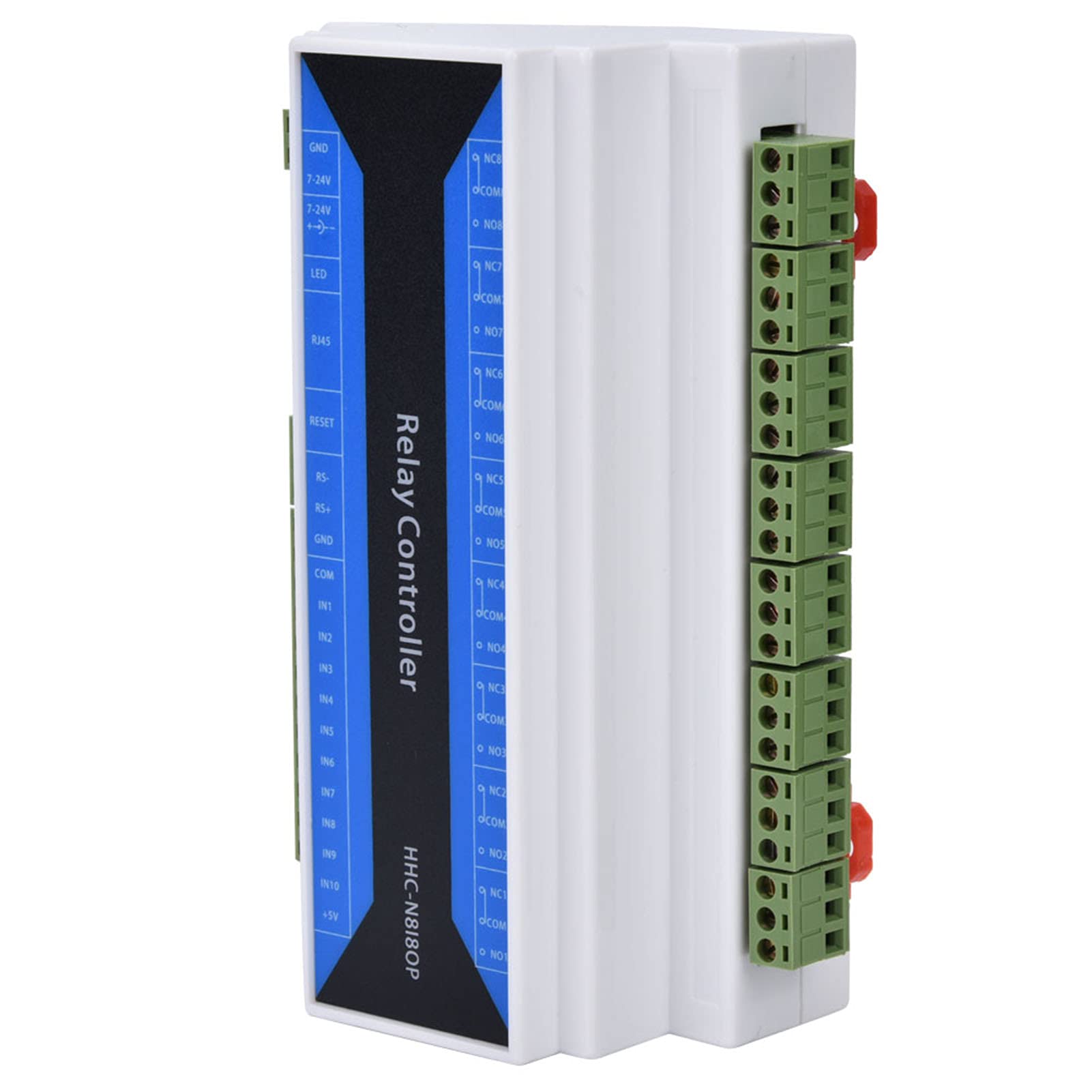 Buy 8 Channel Network Relay Module Remote Control Relay Device Ethernet to RS485 Ethernet Relay ...