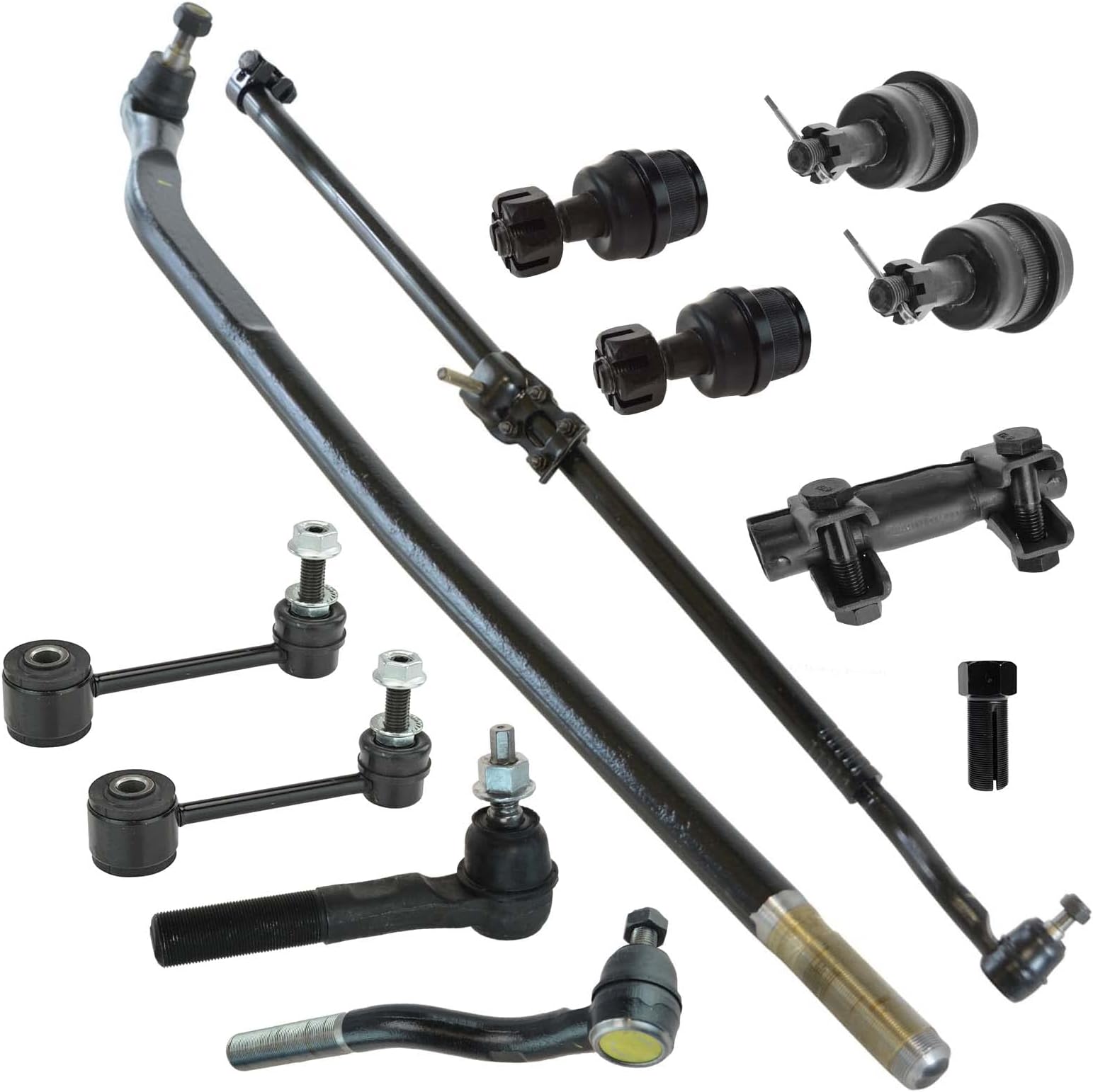 Amazon.com: TRQ Tie Rod End Drag Link Ball Joint Sway Bar Link Steering ...