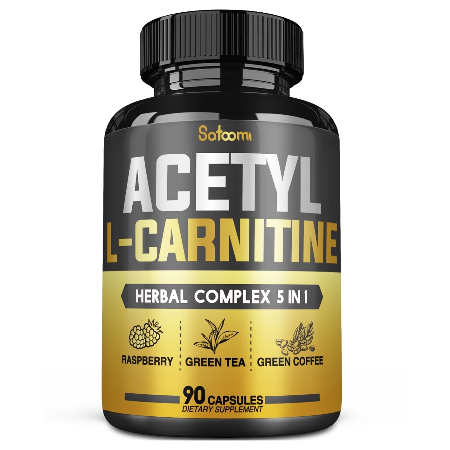 Amazon.com: 5in1 Acetyl L-Carnitine Complex Capsules - 2600mg Daily ...