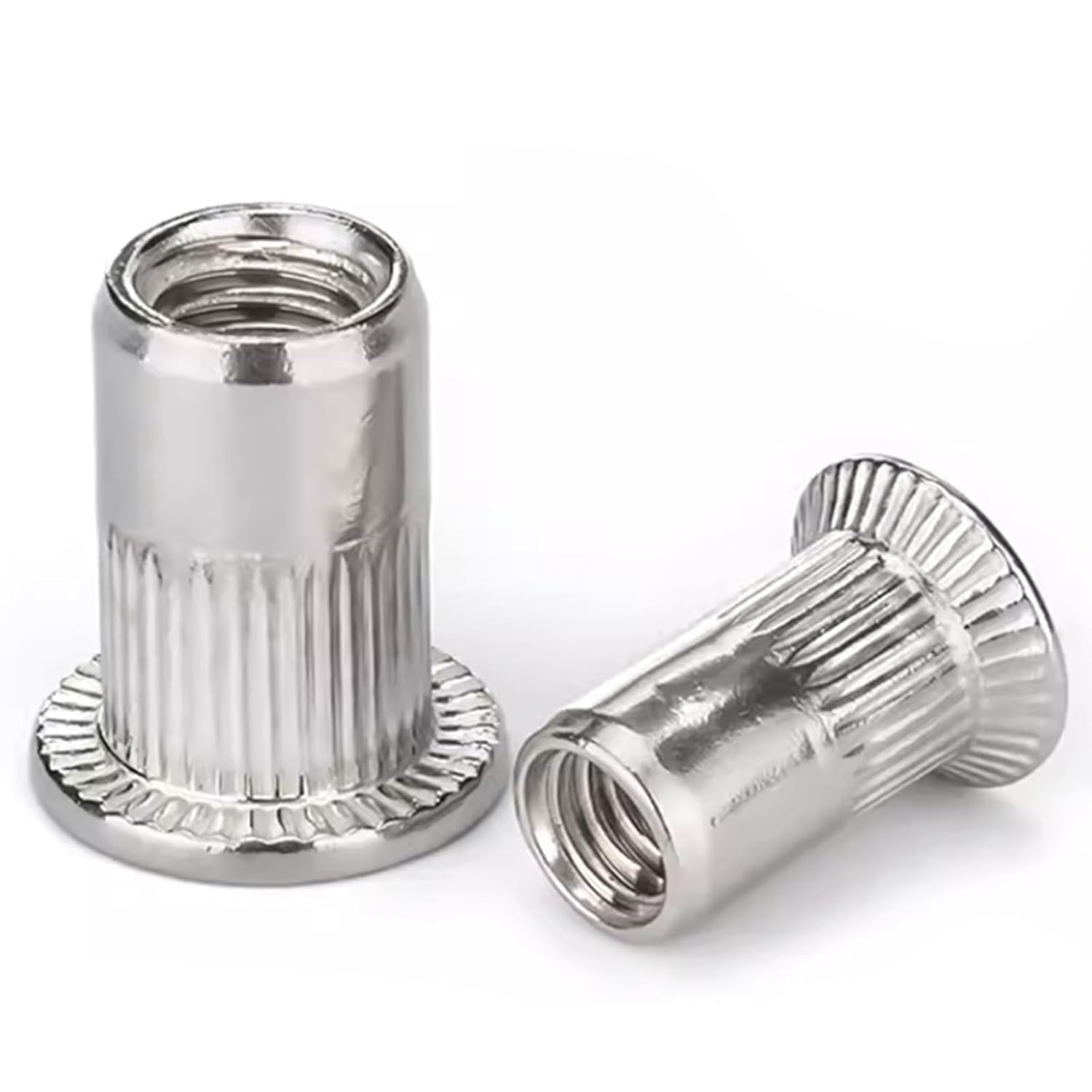 M4 Stainless Rivet Nuts, 304 Stainless Steel Threaded Insert Nut ...