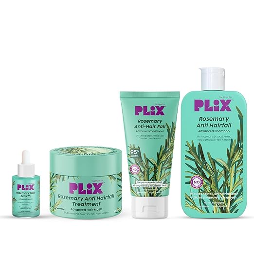 PLIX - THE PLANT FIX | Rosemary Anti Hairfall Kit - Serum (30ml ...