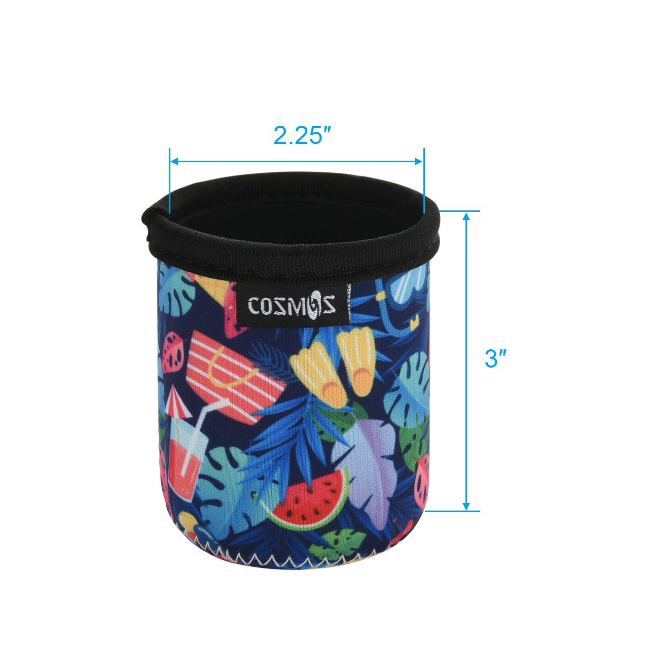Snapklik.com : CM Soft Neoprene 7.5 Fl Oz Mini Can Sleeves Insulators ...