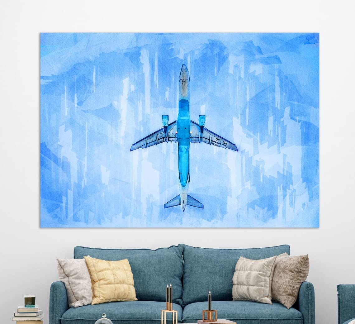 Abstract Airplane Art