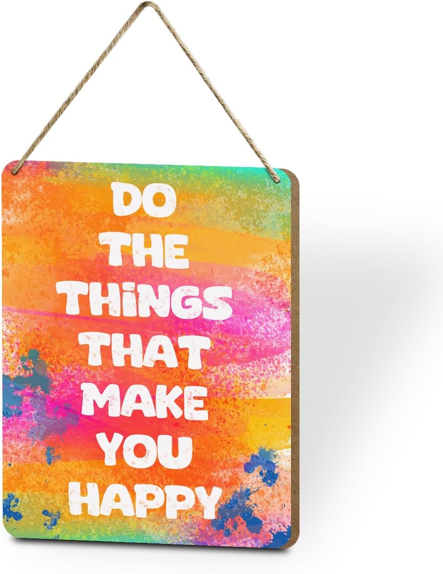 Amazon.com: Do The Things Inspirational Wall Art Motivational Quote ...