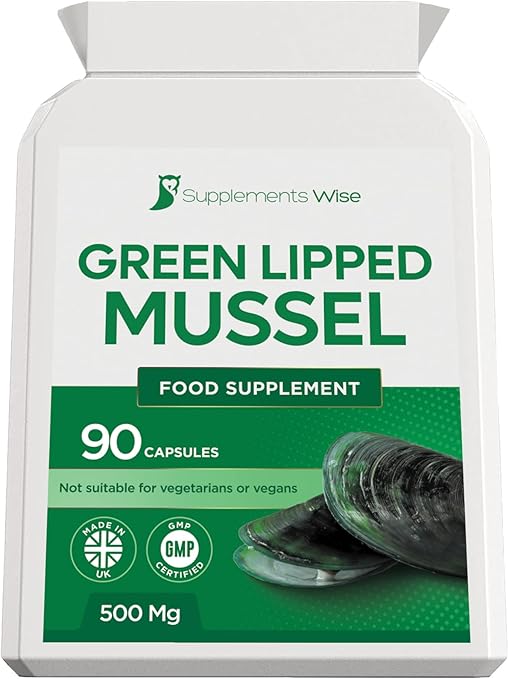 Green Lipped Mussel Capsules For Dogs or Humans | 90 x 500mg | Joint ...