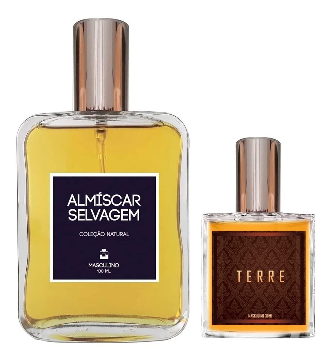 Perfume Masculino Almíscar Selvagem 100ml + Terre 30ml | Amazon.com.br