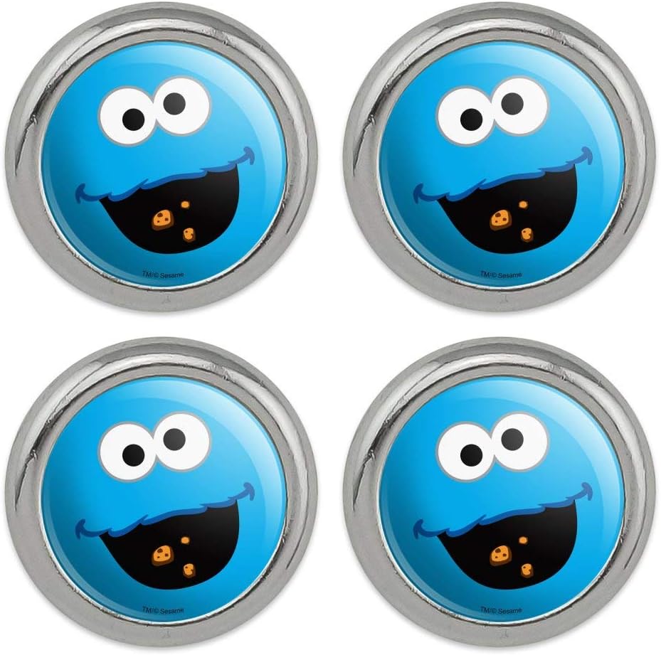 Amazon.com: Sesame Street Cookie Monster Face Metal Craft Sewing ...