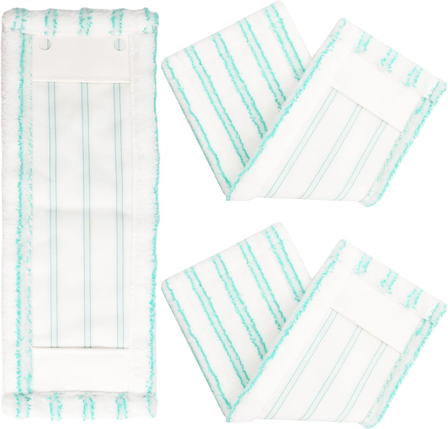 URAQT Panno Mocio, 3 Pezzi Panno Microfibra Pavimenti Mop, Panno Mocio ...