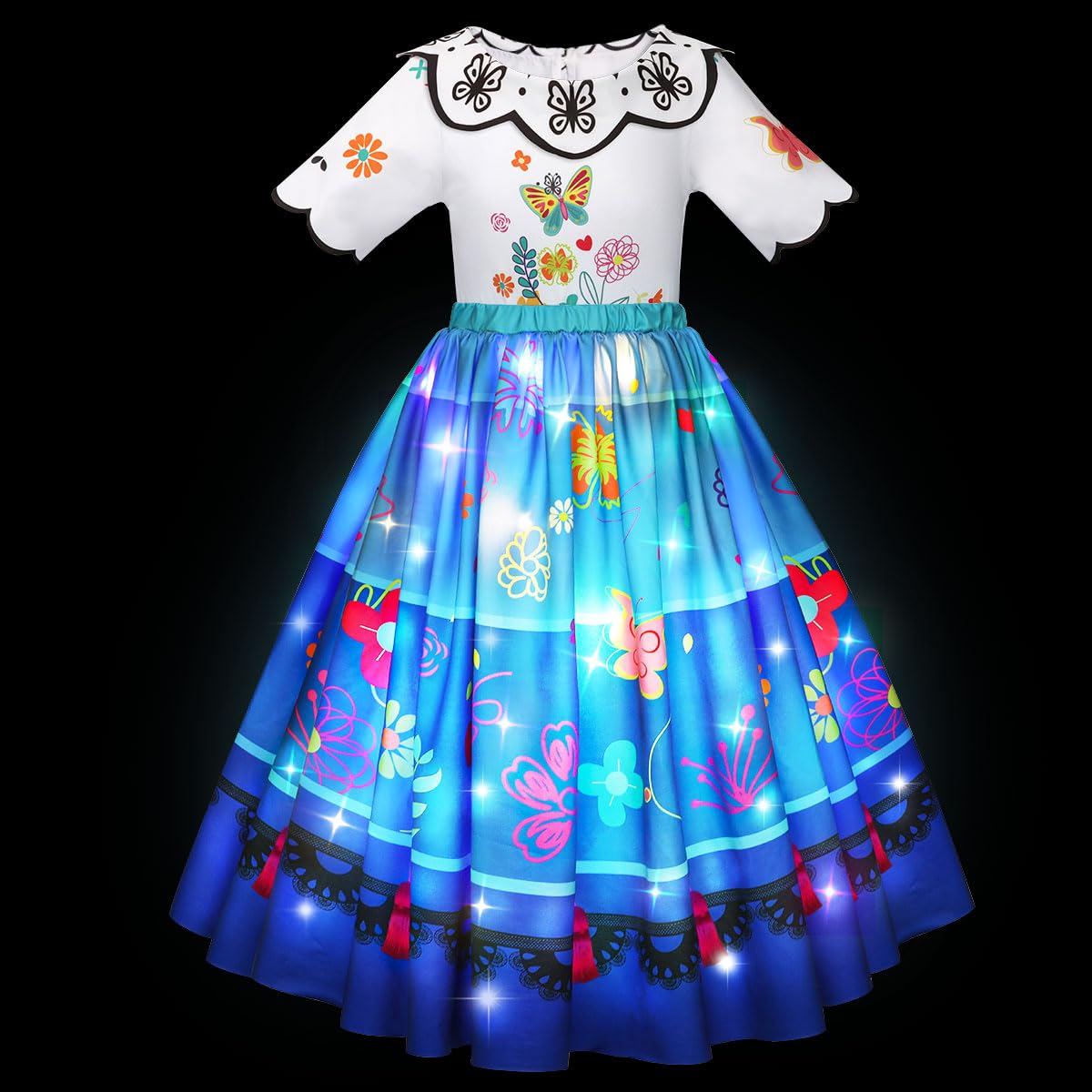 Snapklik.com : Meland Princess Dresses For Girls - Light Up Princess ...
