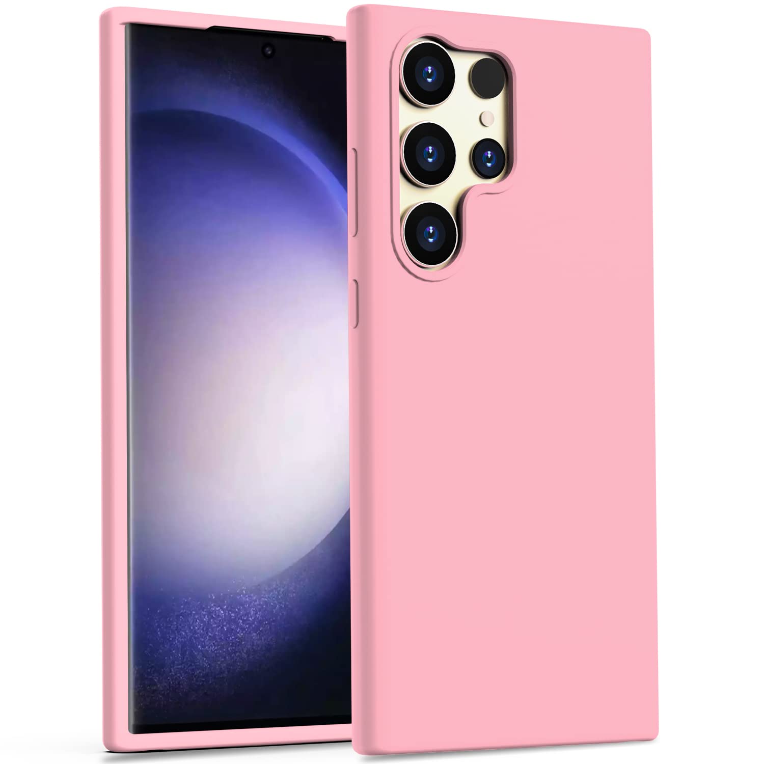 DEENAKIN for Samsung Galaxy S23 Ultra Case Silicone,Silky Smooth ...