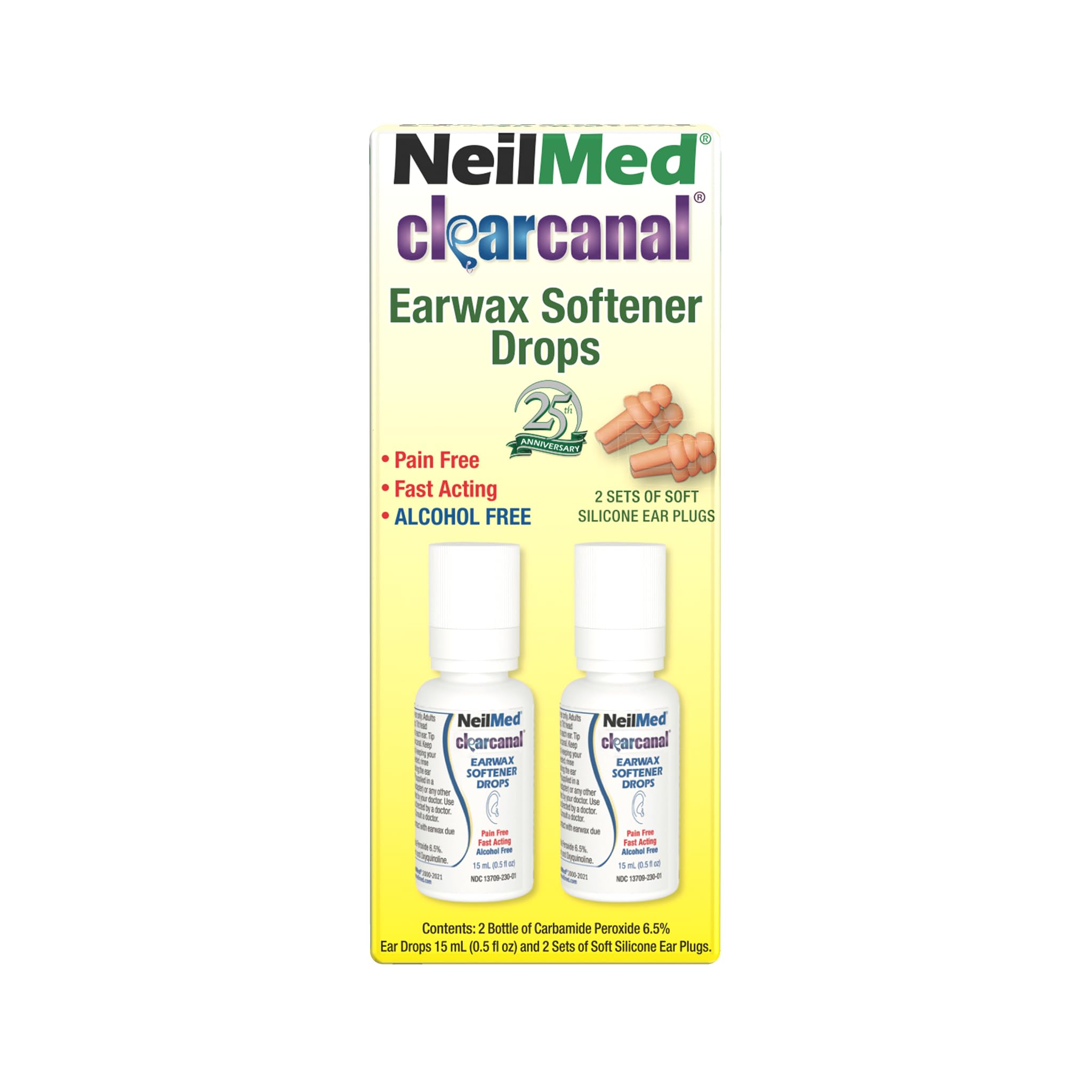 Snapklik.com : NeilMed ClearCanal Earwax Softener Drops 15mL-Non ...