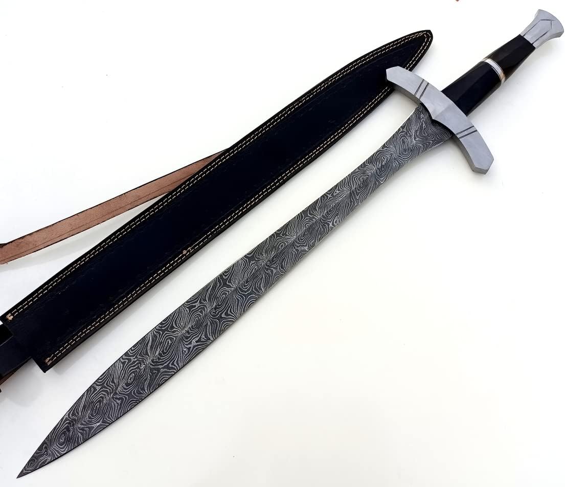 Amazon.com : indpt Sword 30" Inches Sword ! Damascus Sword ! Custom ...
