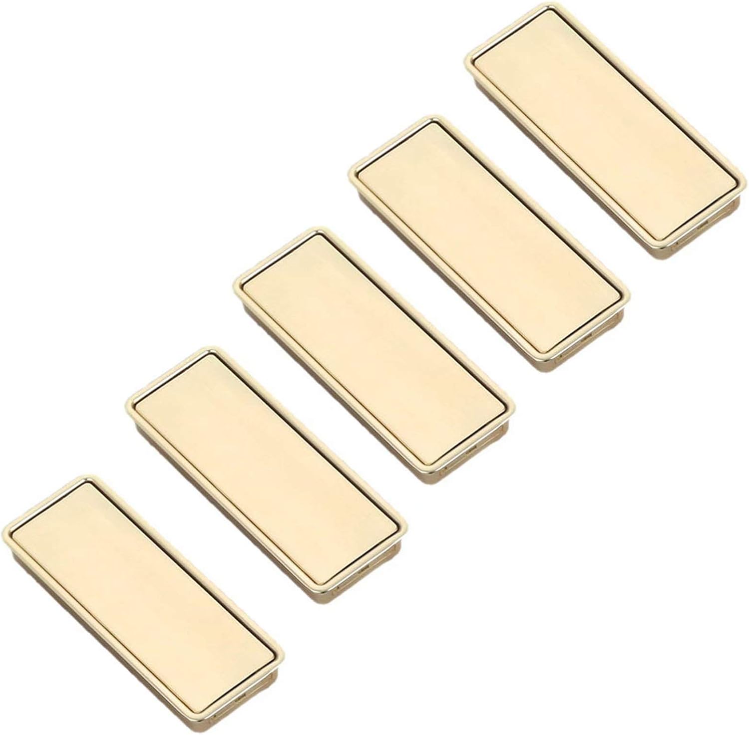 Amazon.com: Concealed Kitchen Cupboard Handles Knobs,5 Pcs Grey ...