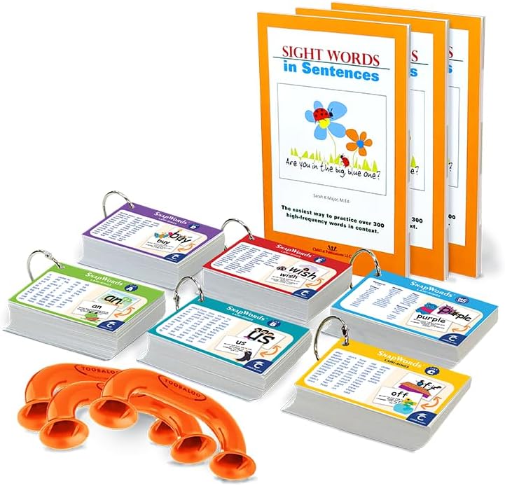 Amazon.com: SnapWords® 306 Student Kit – Multisensory Pocket Sight Word ...