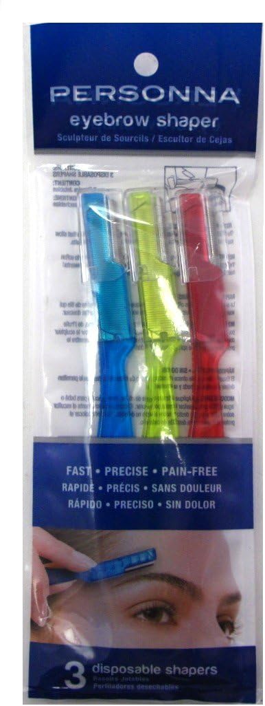 Amazon.com: Personna Eyebrow Shaper For Men And Women - 3 Ea (Pack of 3 ...
