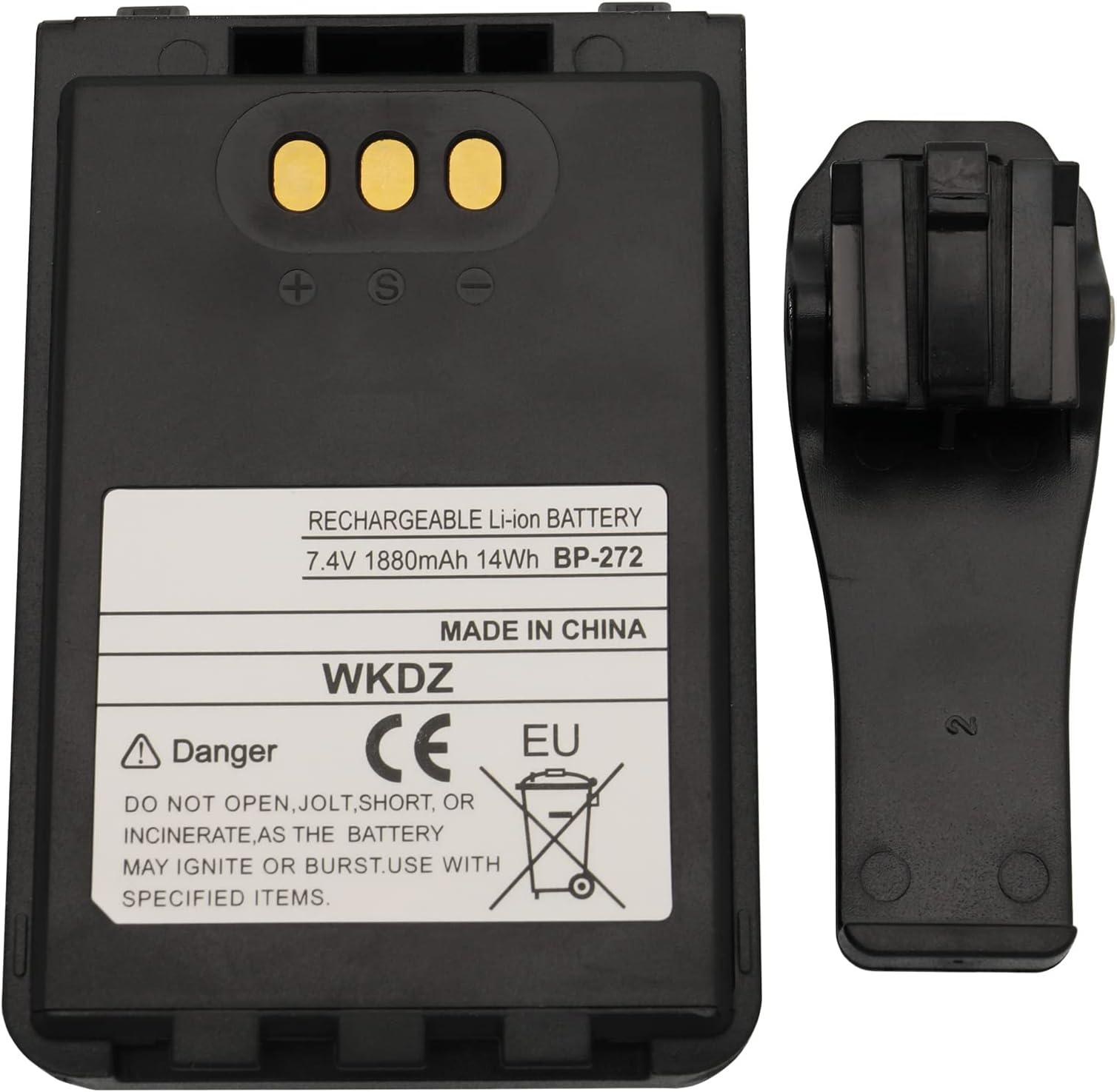 Amazon.com: coonyard (2-Pack) 7.4V 2000mAh BP-272 Li-Ion Battery ...
