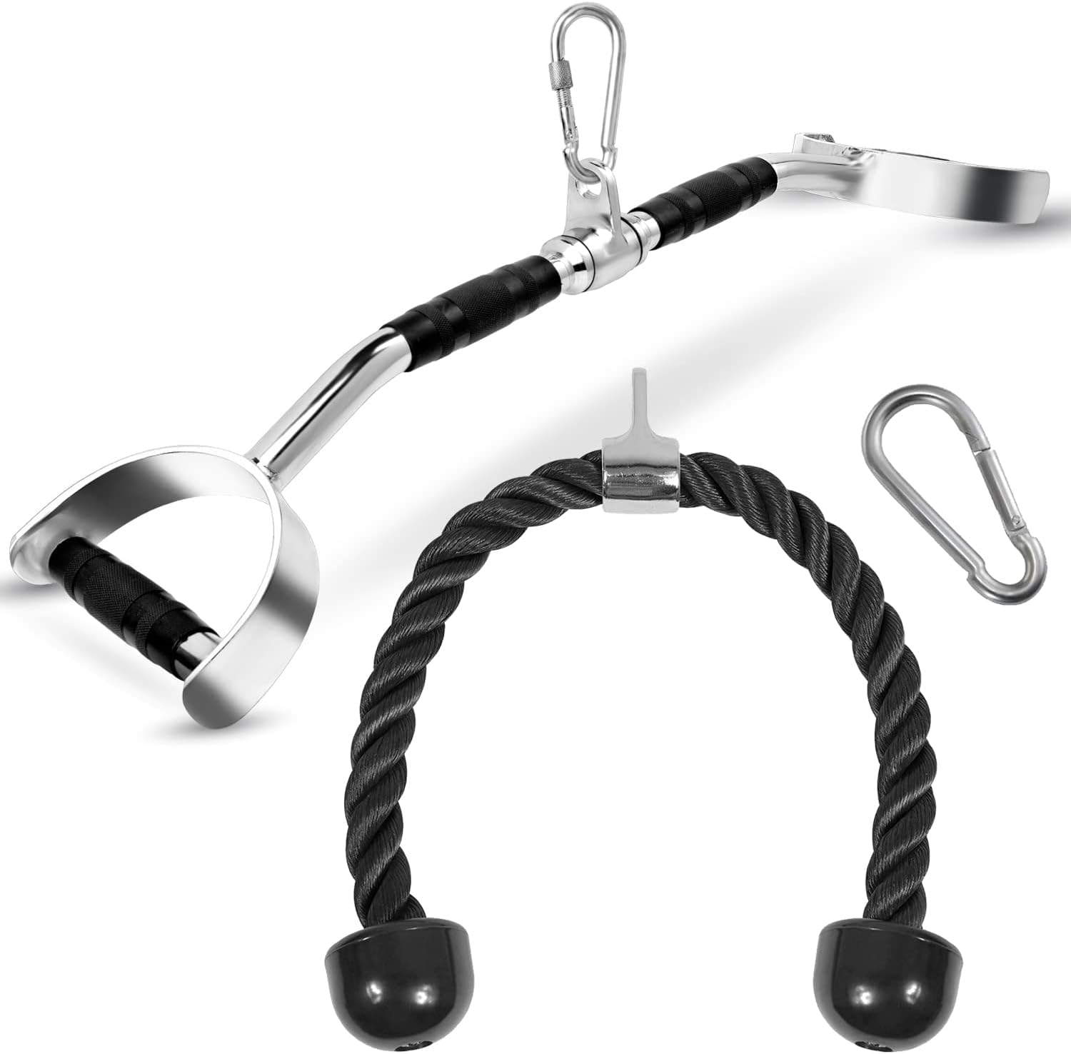 Snapklik.com : Yes4All Wide Grip LAT Pull Down Bar Attachments
