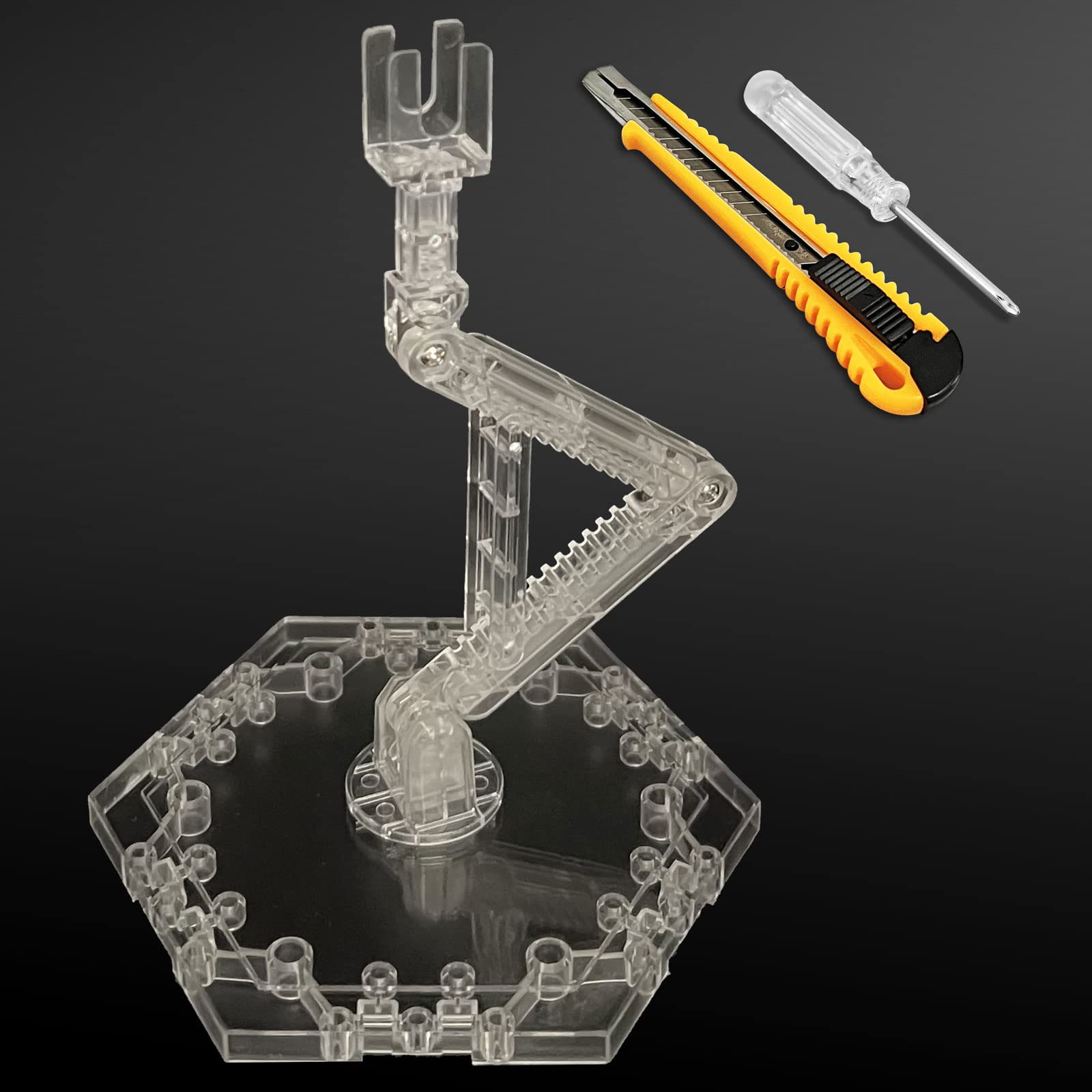Amazon.com: TWKUPWO Hobby Model Action Base Display Stand, Gundam Model ...
