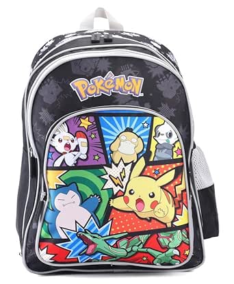 Buy STRIDERS Pokemon School Bag for Kids | Spacious Durable Rolling ...