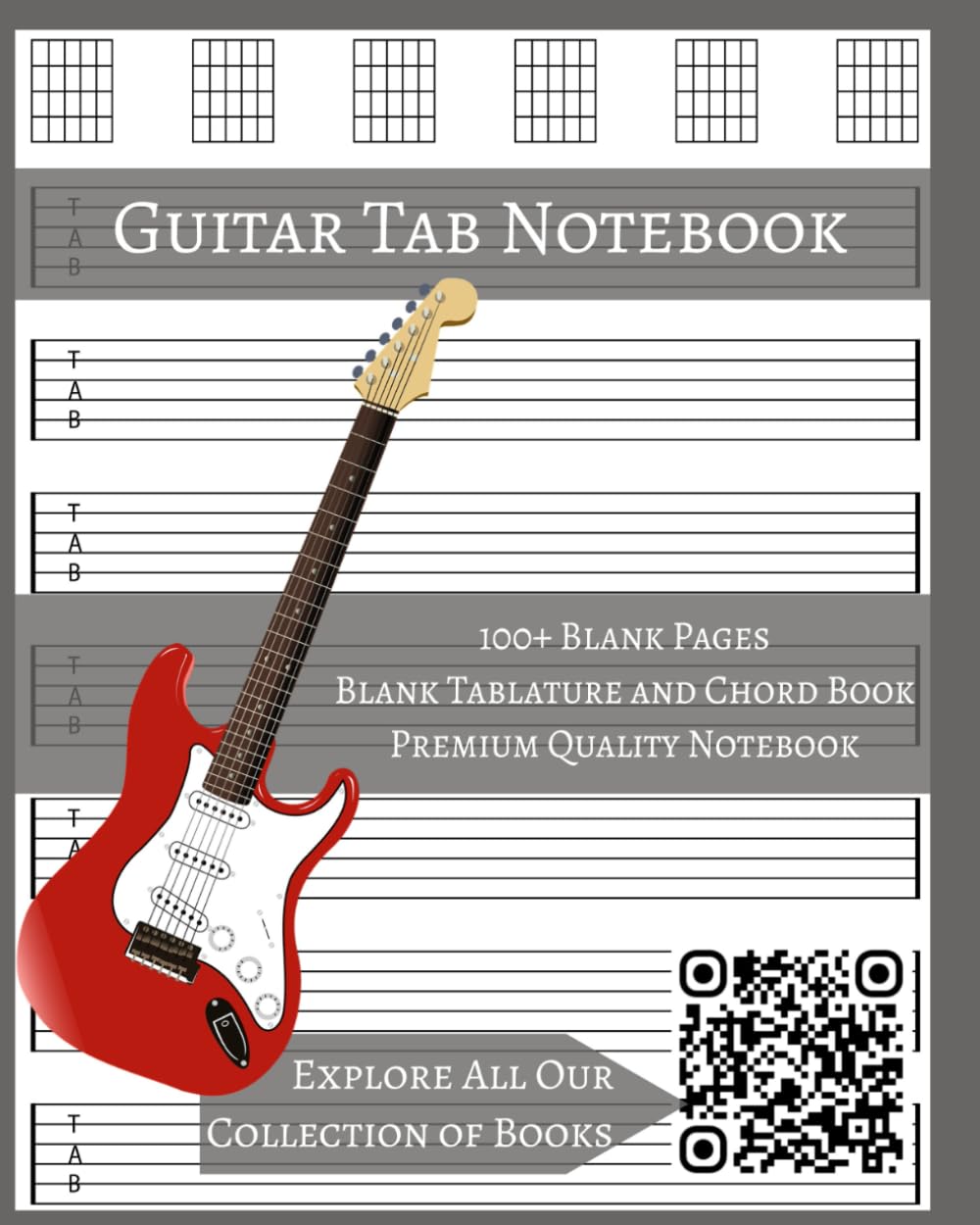 Amazon.com: Guitar Tab Notebook: Your Melody, Your Masterpiece: Blank ...