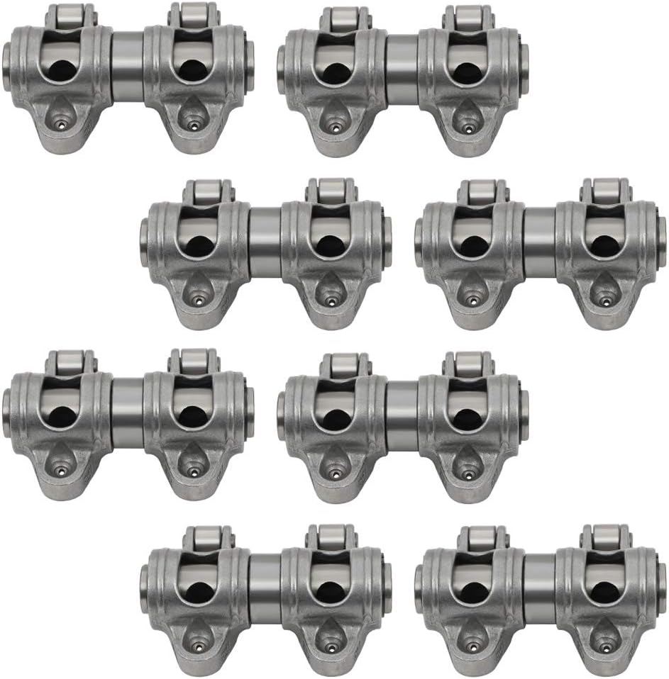 Amazon.com: CCIYU 8PCS Rocker Arms for Chevy SBC 350 1.6 Ratio 3/8 ...