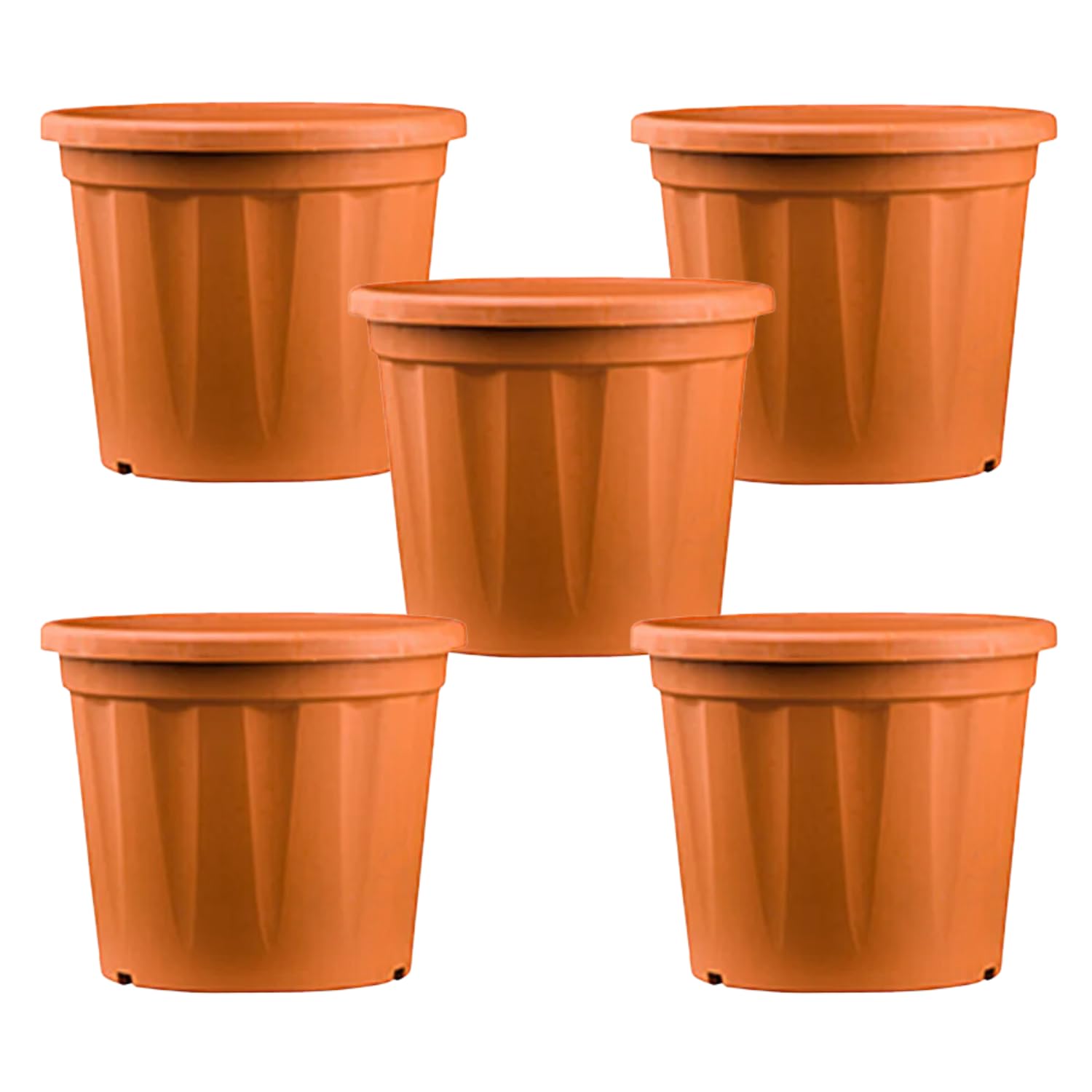 20 Inch Plastic Planter Pots Small Size Plastic Gamla For Gardening