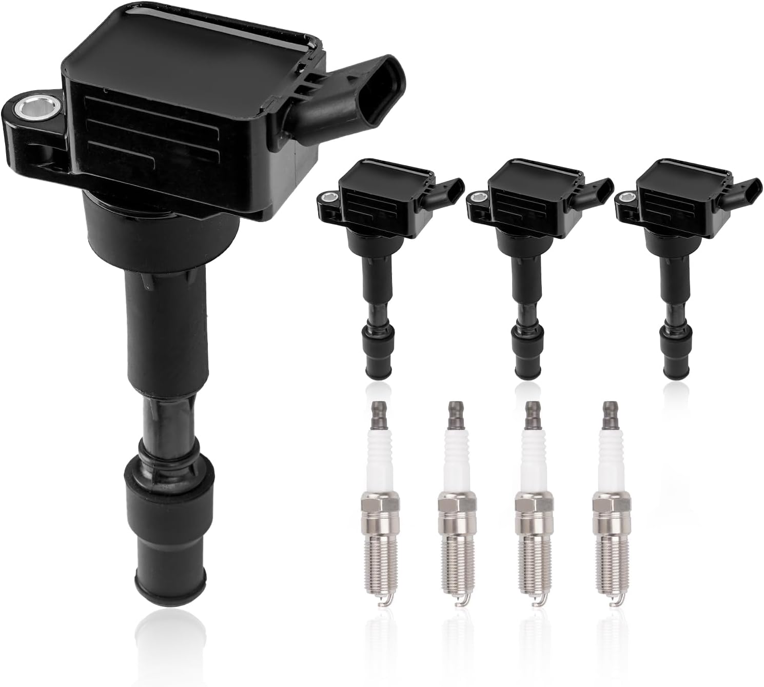 Amazon.com: Ignition Coil Packs and Spark Plugs fit for Turbo L4 1.6L 1 ...