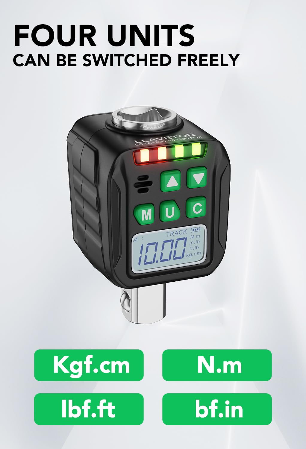 Snapklik.com : Digital Torque Wrench Adapter Set 1/2" Drive, Electric ...