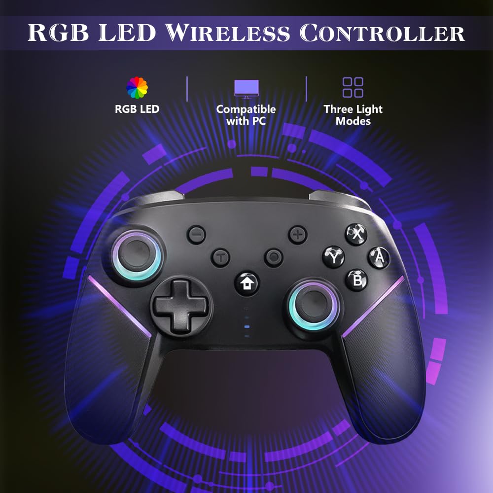 Snapklik.com : APTGAME Switch Controller, Wireless Switch Controller For Nintendo Switch/Lite ...