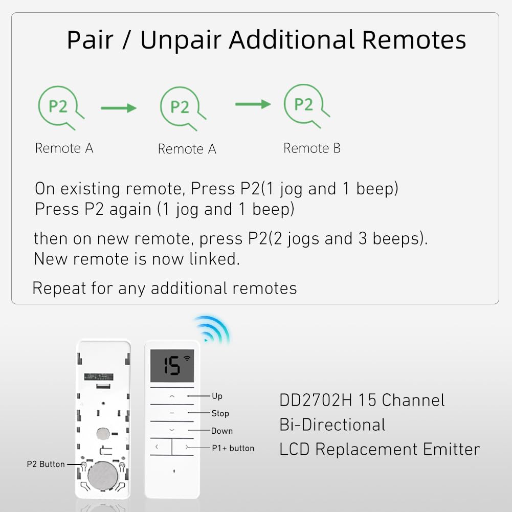Snapklik.com : DD2702H 15 Channel Bi-Directional LCD Replacement ...