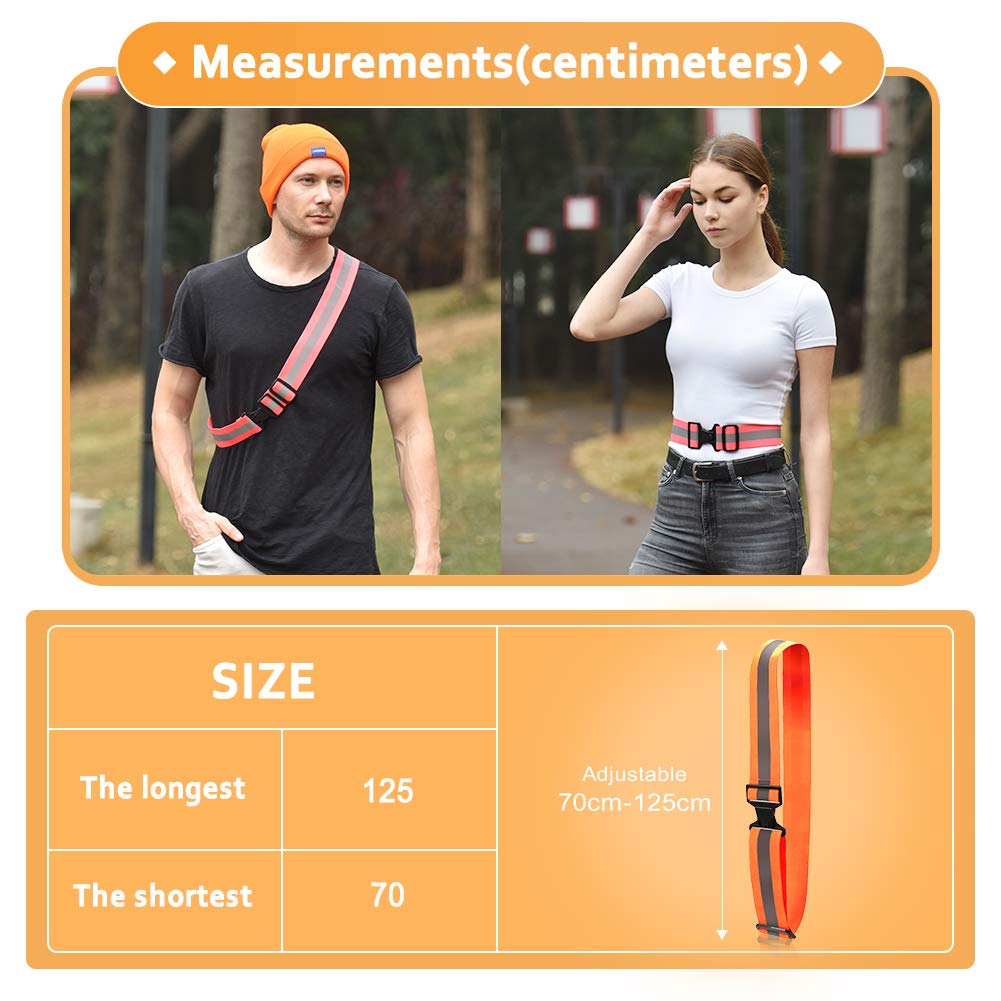 Snapklik.com : A-SAFETY Reflective Glow Belt - Running Belt