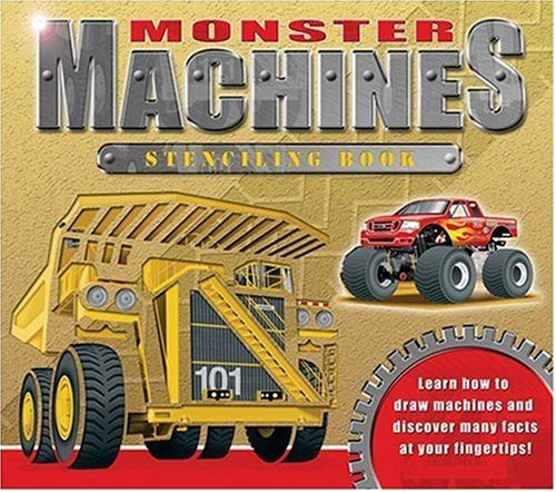 Monster Machines Stencil Book: Eason, Sarah, Morrison, Andrew ...