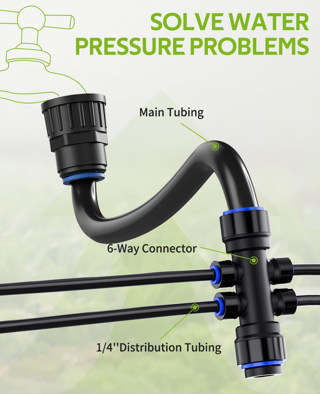 Snapklik.com : HIRALIY 118FT Automatic Drip Irrigation Kits