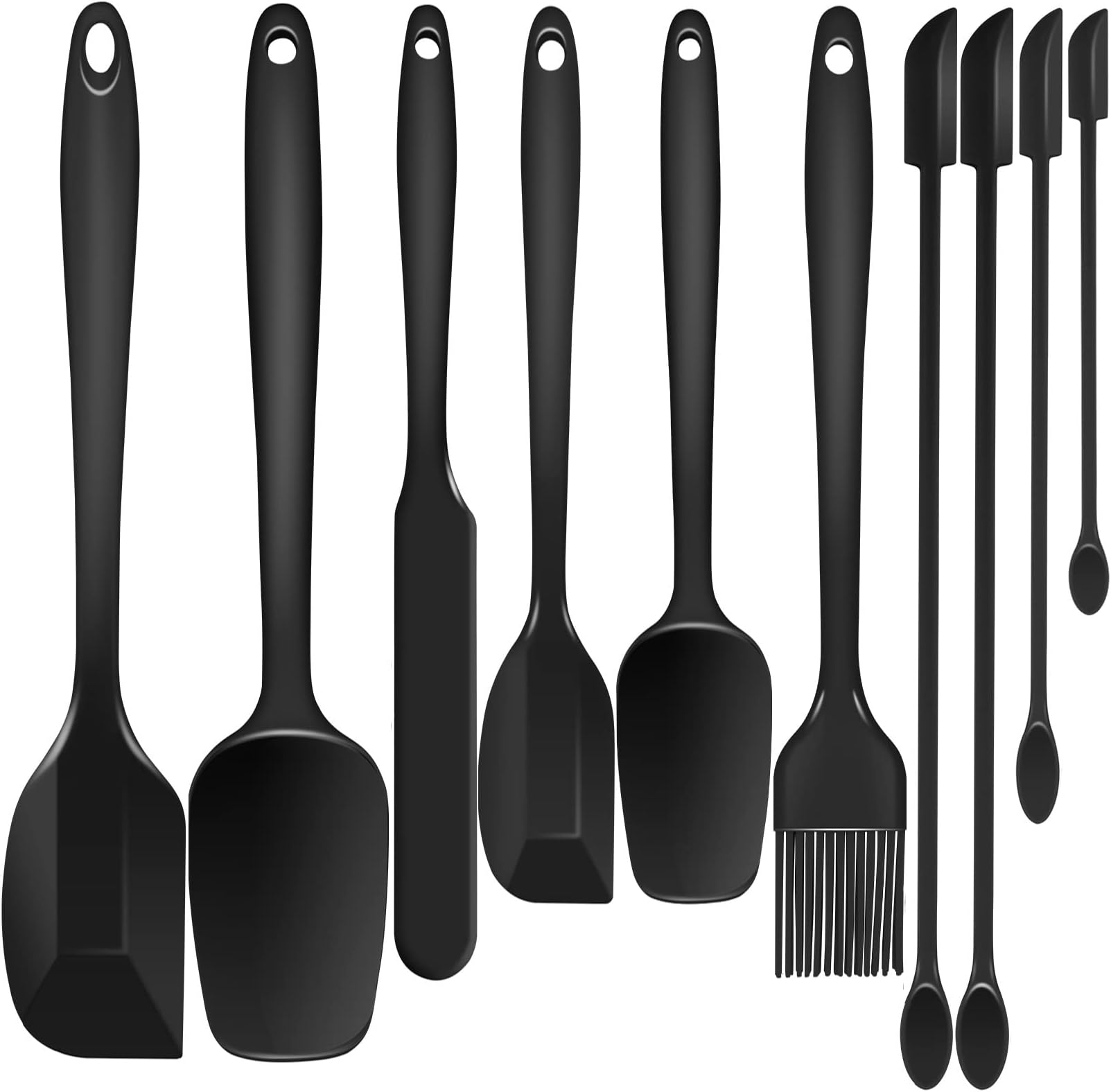 Amazon.com: MEKBOK Silicone Spatula Set - 3-Piece Rubber Spatulas ...