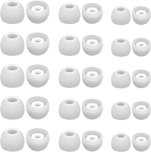 Amazon.com: 15 Pairs Silicone Ear Bud Replacement Pieces Earbuds Ear ...