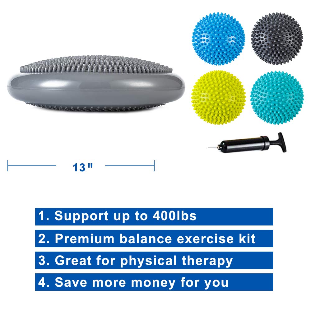 Snapklik.com : StrongTek Hedgehog Balance Pod Kit - Set Of 4 Balance ...