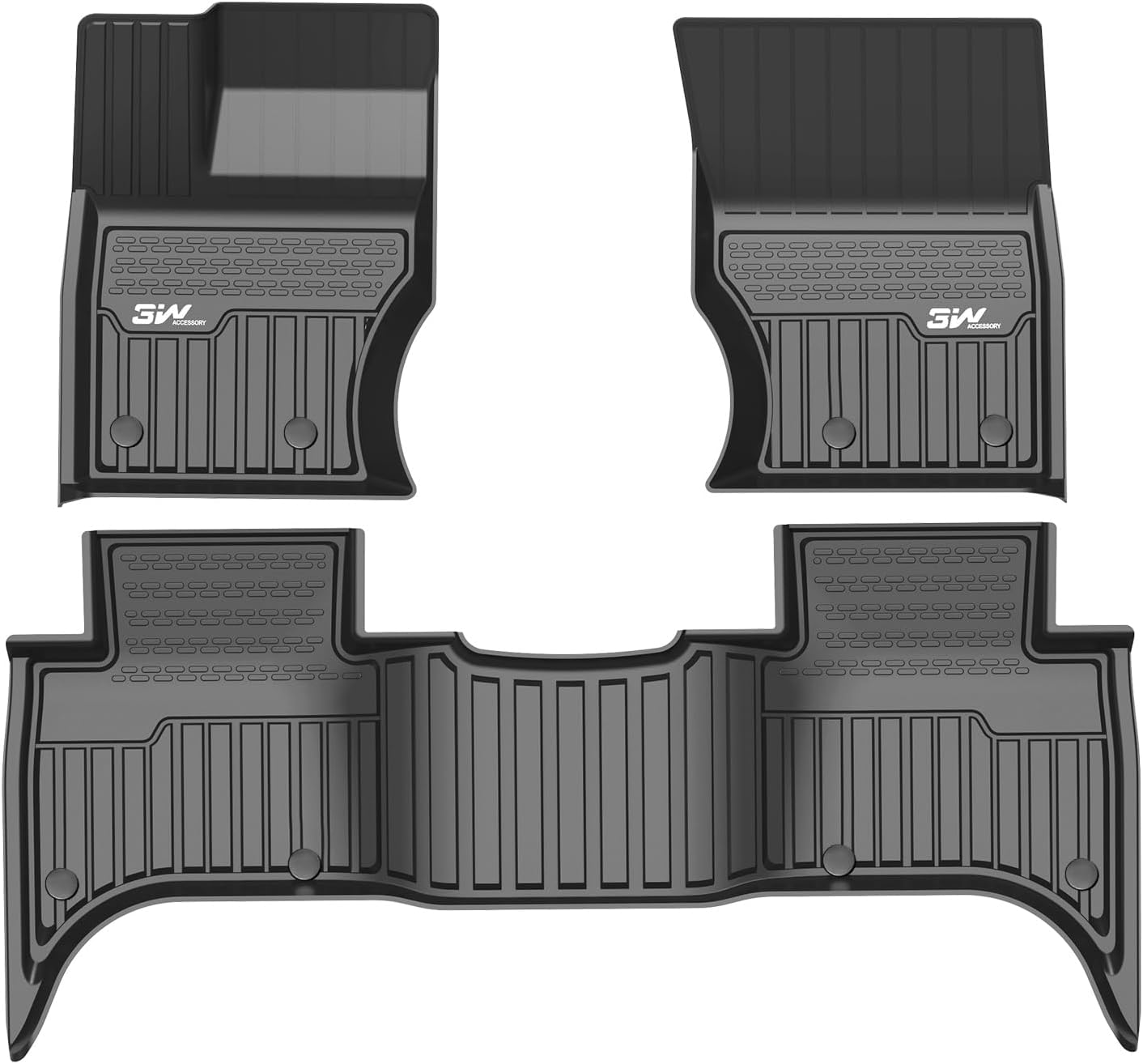 Amazon.com: 3W Floor Mats&Cargo Liner Fit Land Rover/Range Rover ...