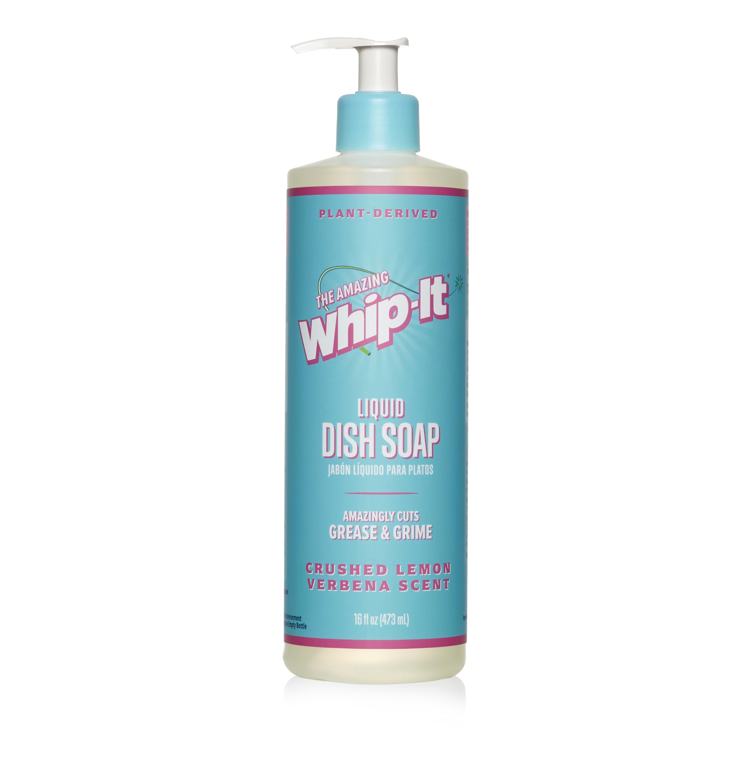 Amazon.com: Whip It Liquid Dish Soap, Powerful Grease-Cutting Formula ...