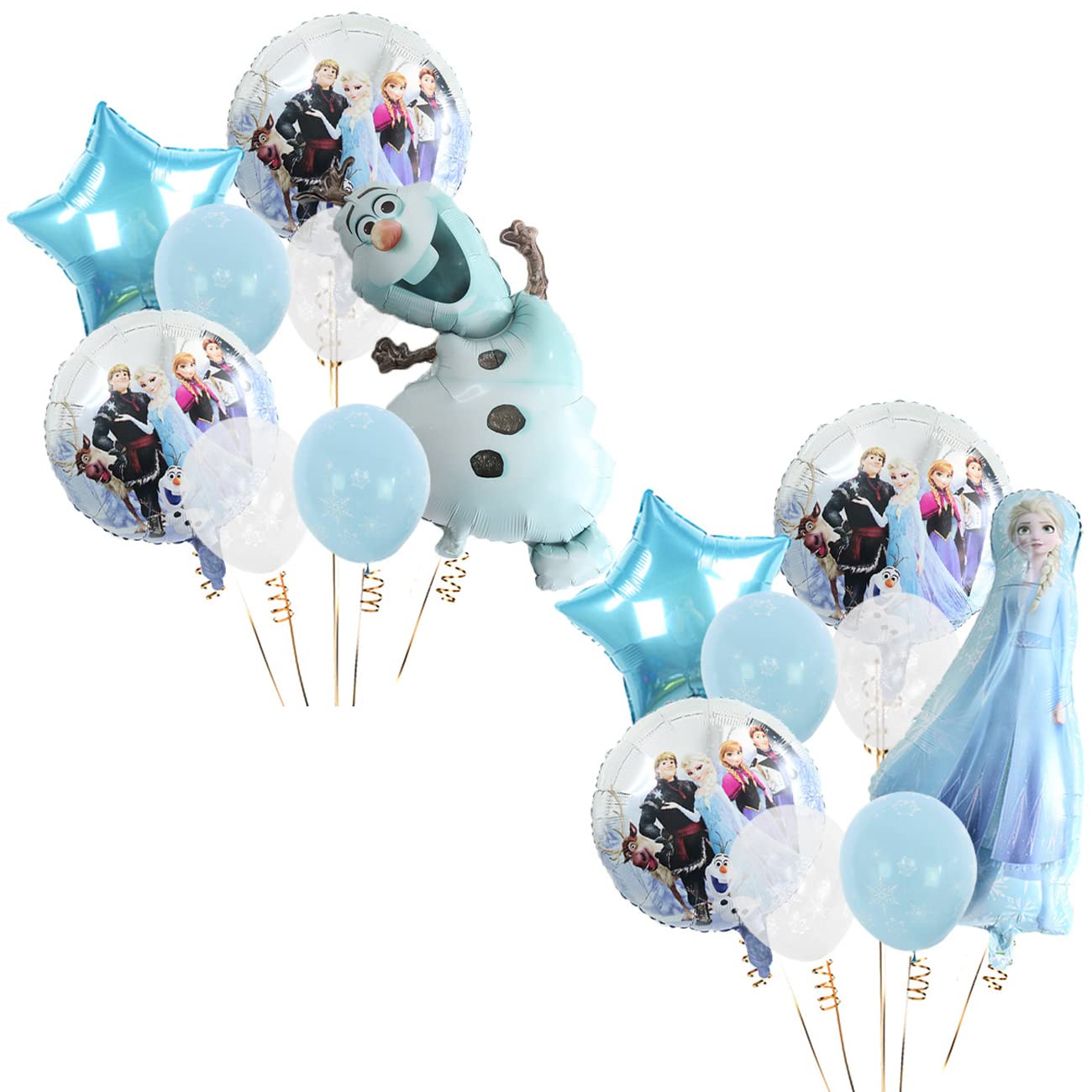 Frozen Balloons Set 18 Pieces Tomicy Frozen Birthday Decorations Frozen ...