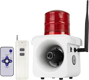 Amazon.com: Y DIANS S Outdoor Wireless Remote Control Alarm Siren 1 ...