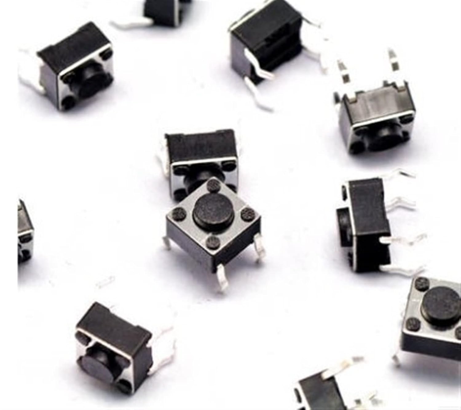 100pcs 6 * 6 * 4.3mm Panel PCB Momentary Tactile Tact Push Button Micro ...