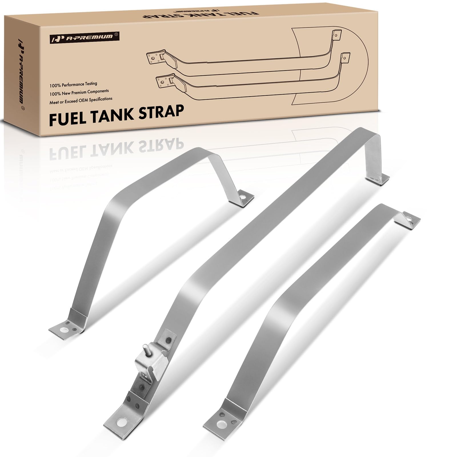 A-Premium Set of 3PCS Fuel Tank Straps Compatible with Toyota RAV4 2006 ...