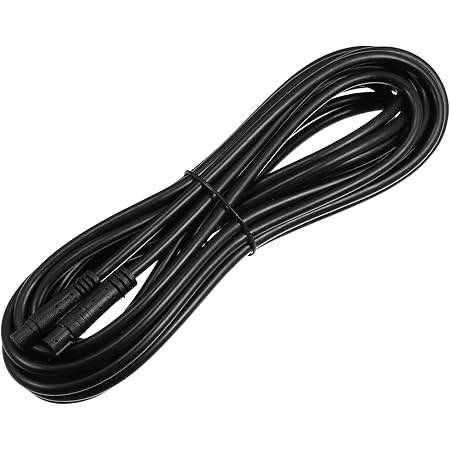 Amazon.com: X AUTOHAUX 8 Pin 16.40ft 500cm Backup Camera Extension ...