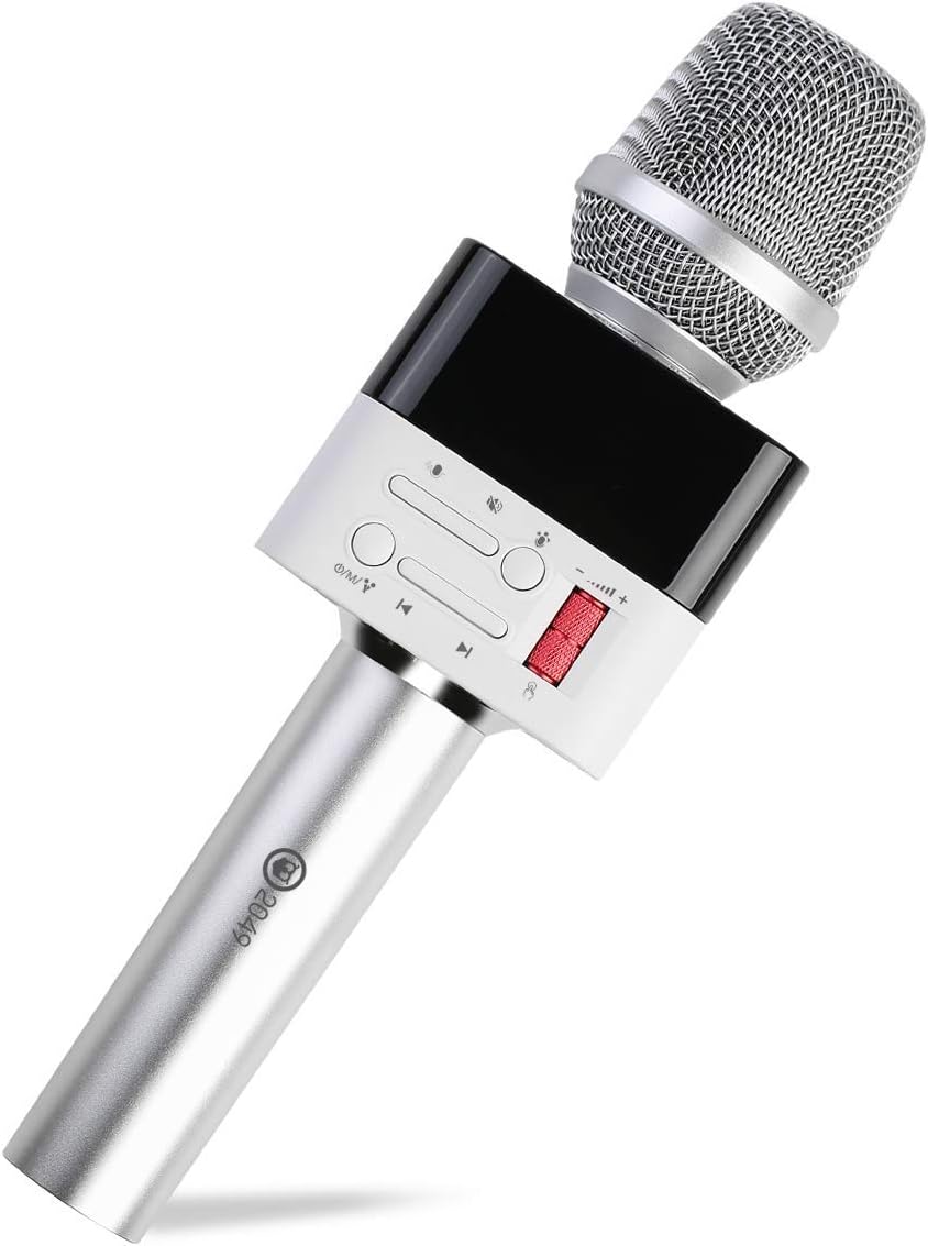 Amazon.com: 2049 X50 2x13w Cardioid Dynamic Karaoke Microphone ...