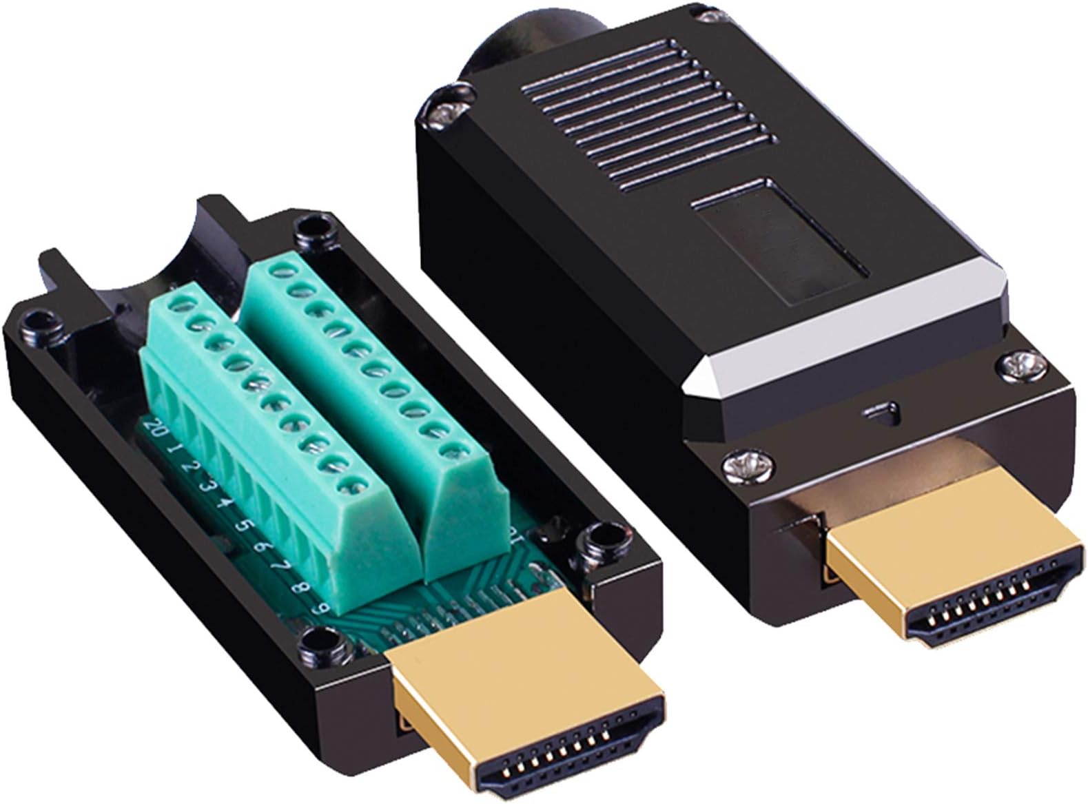 Amazon.com: HDMI Adapter Signals Terminal Breakout Plastic Cover ...